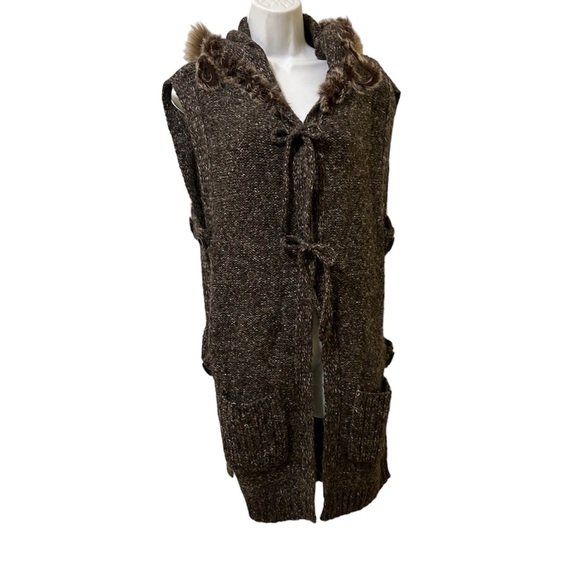 felicity | Jackets & Coats | 35 Felicity Knitted Fur Coat | Poshmark